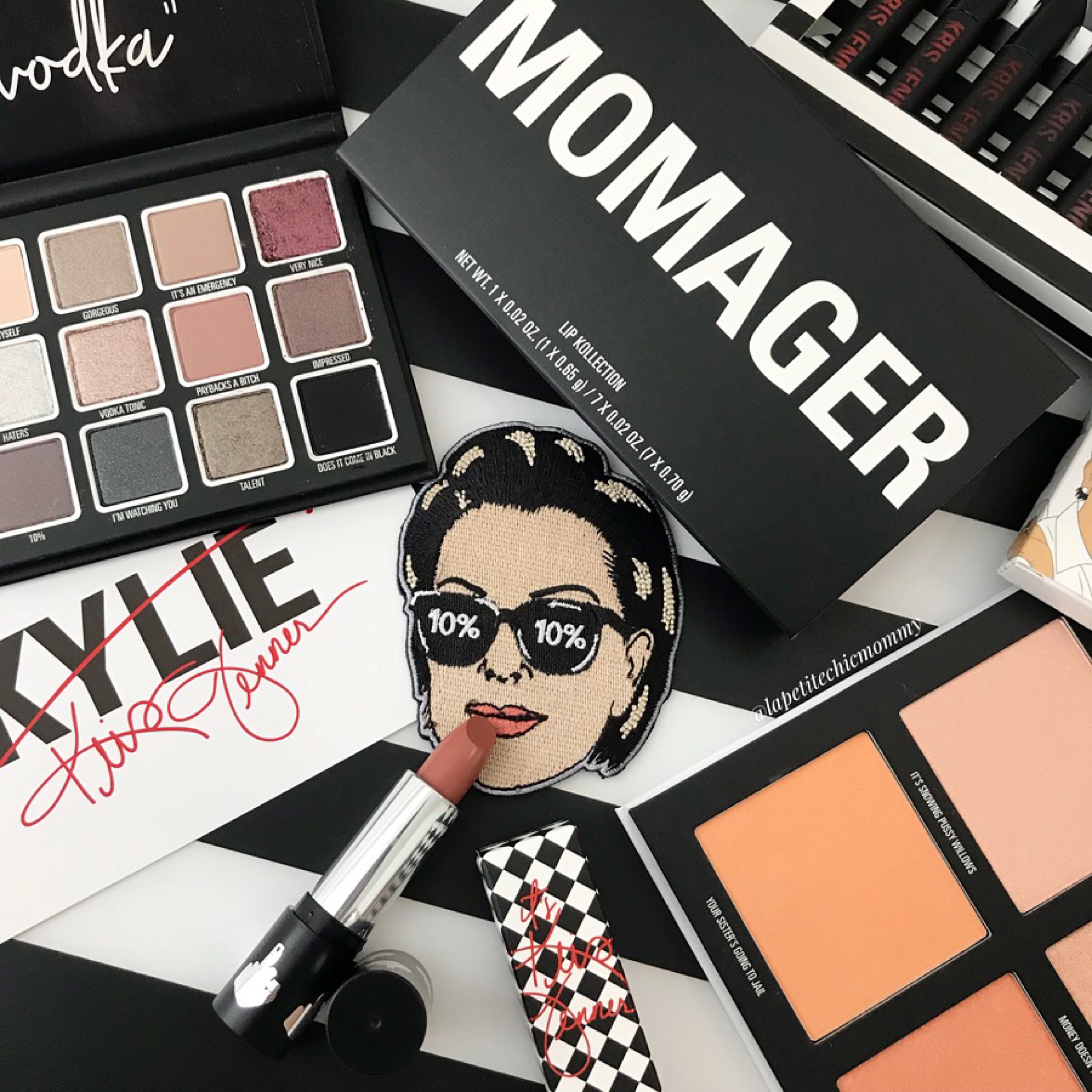 Swatches of Kylie Cosmetics Momager Mini Lip Set – lapetitechicmommy
